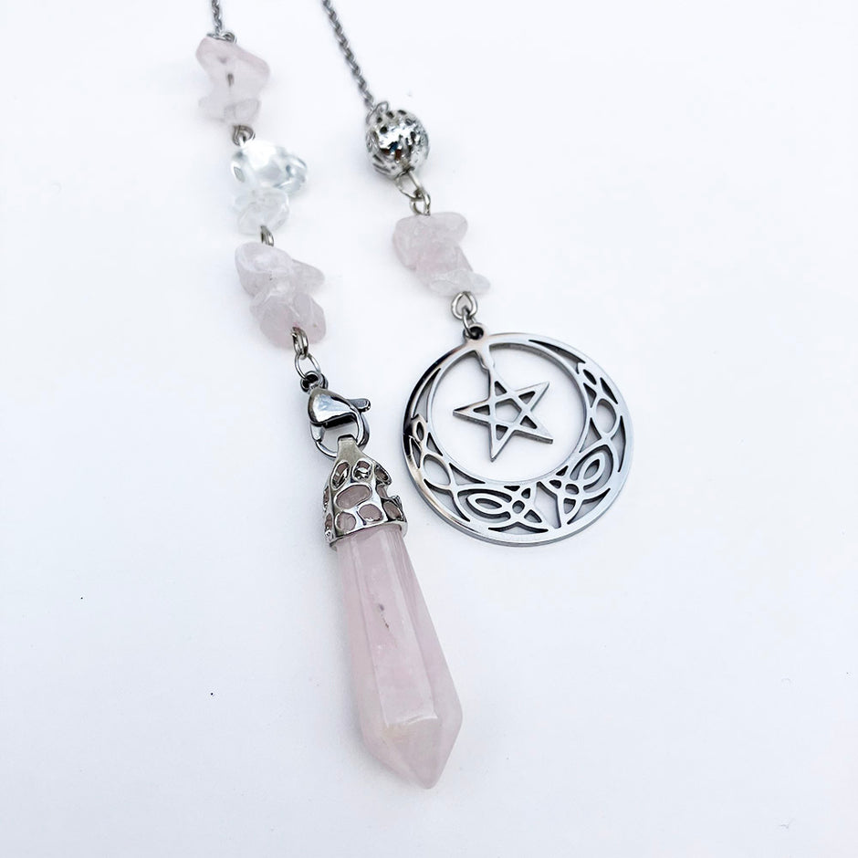 Crystal Pendulums | Divination Tools for Witches Pagans | Thrice Round ...